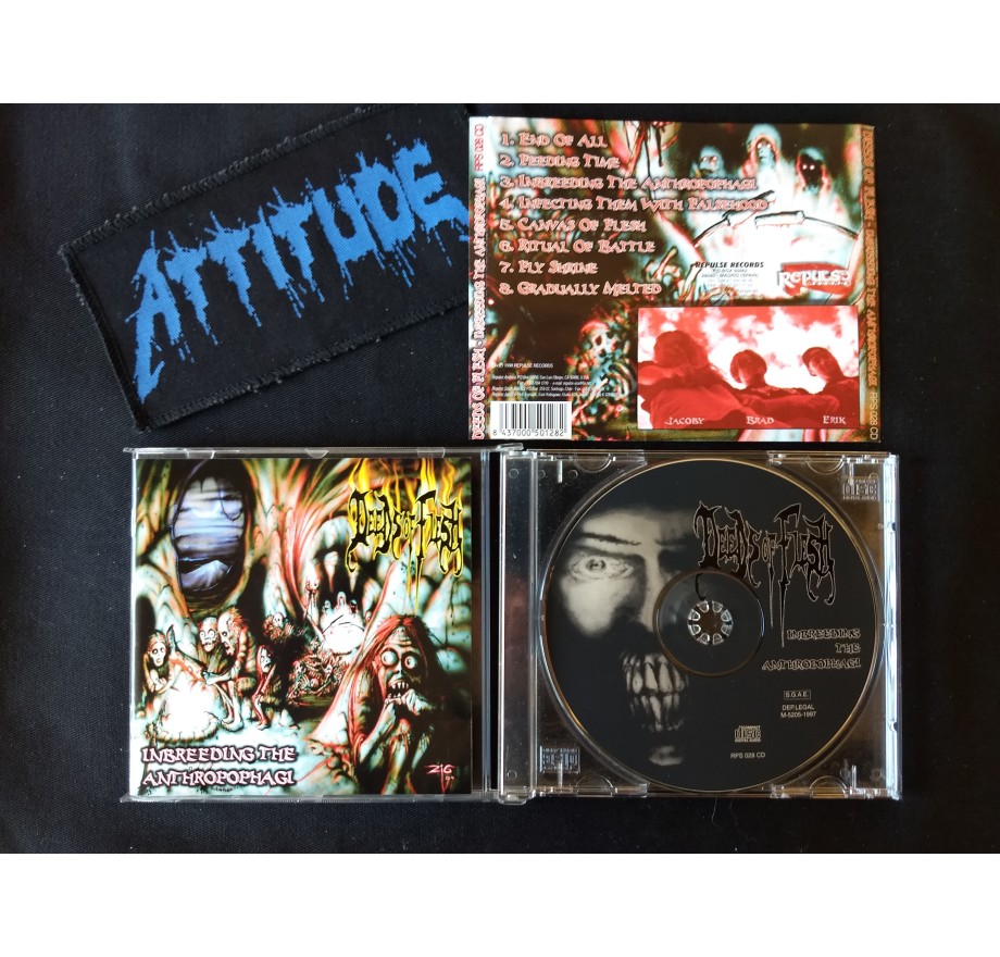 Deeds Of Flesh - Inbreeding The Anthropophagi - Importado