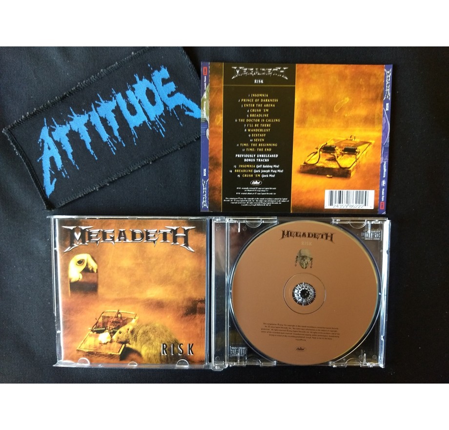 Megadeth - Risk - Importado