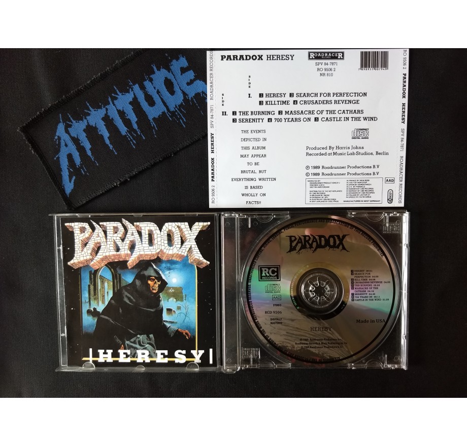Paradox - Heresy - Importado